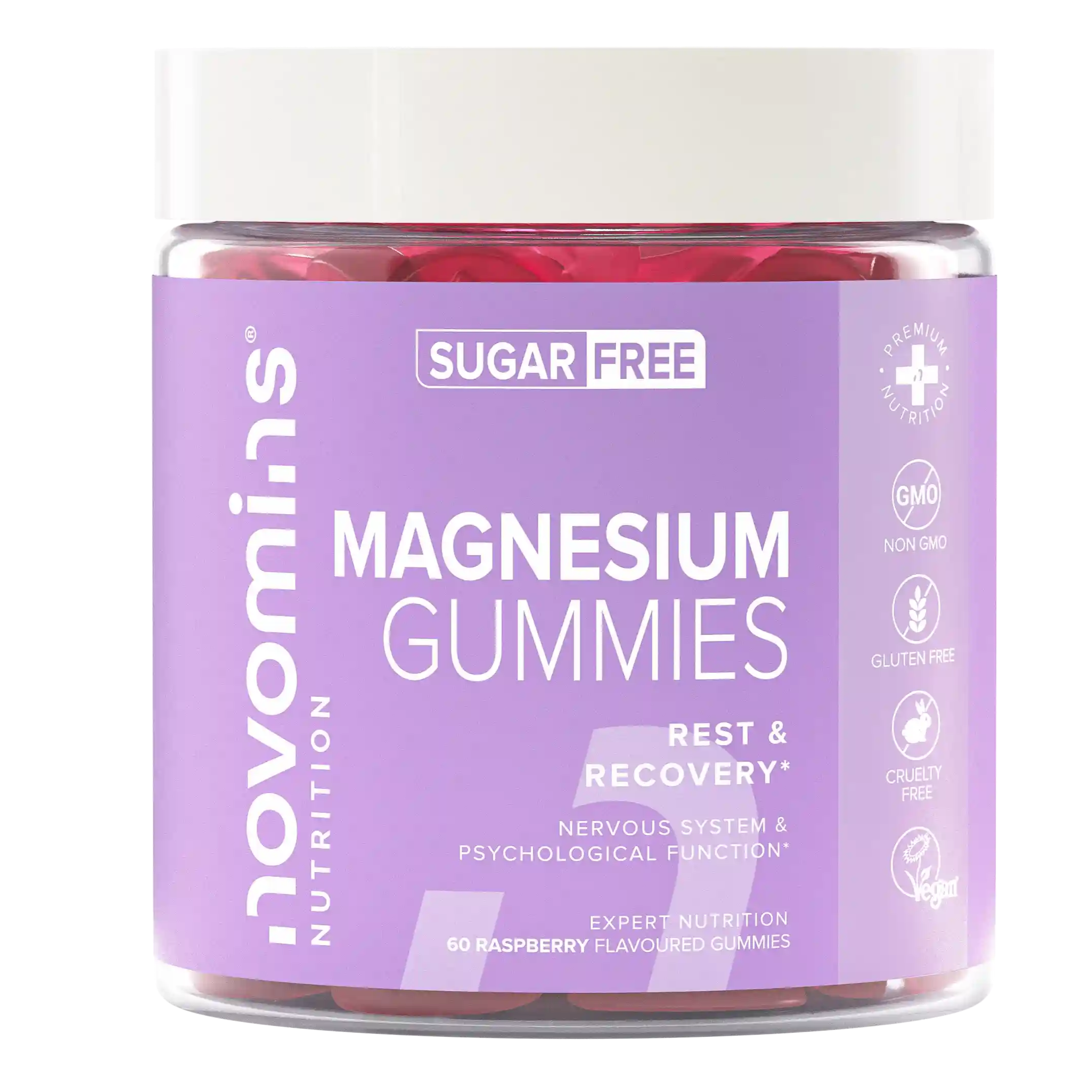 Magnesium Gummies | Zuckerfrei | 1636 mg Magnesium | Leckerer ...
