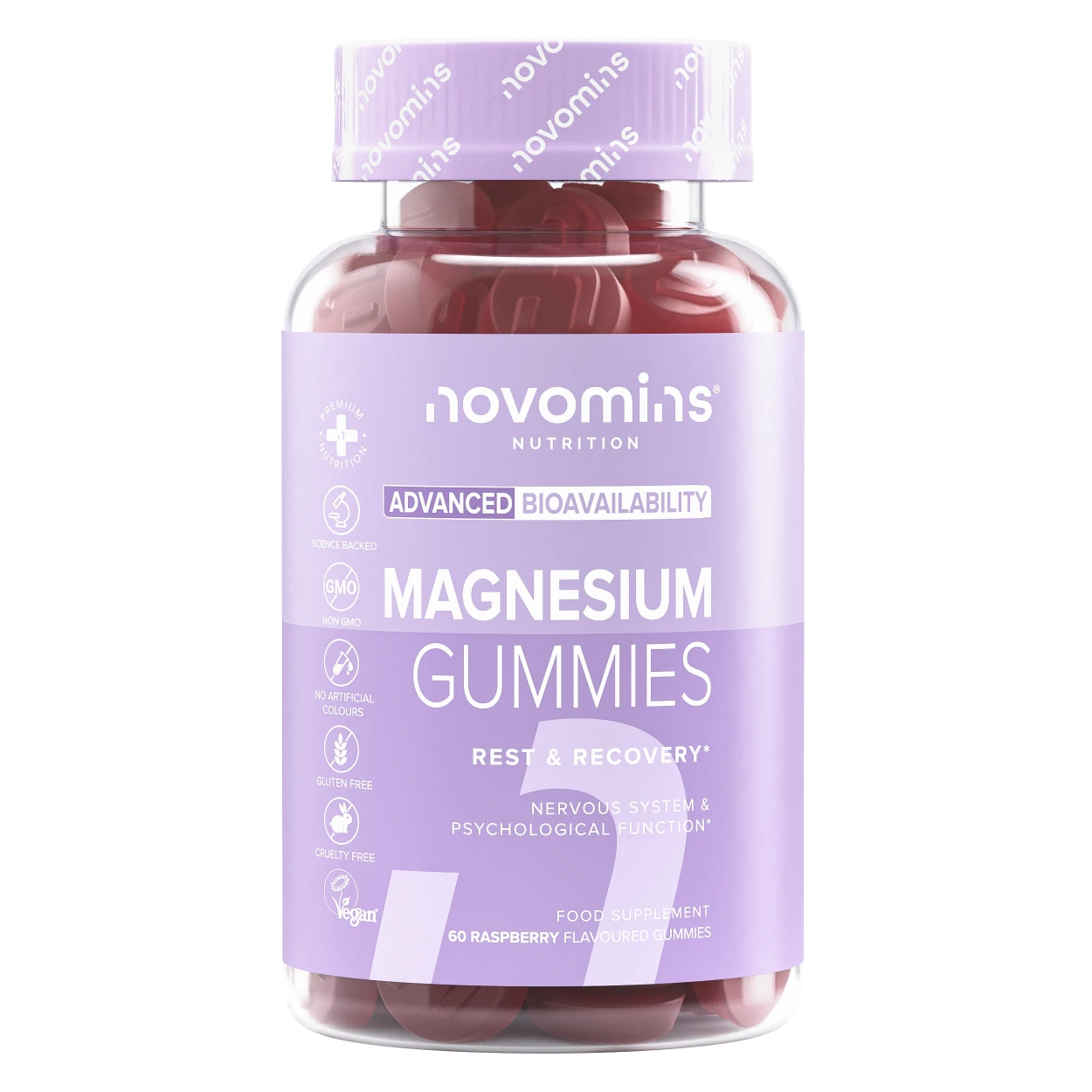Magnesium Gummies | 1636 mg Magnesium | Hochdosiert | Hohe ...